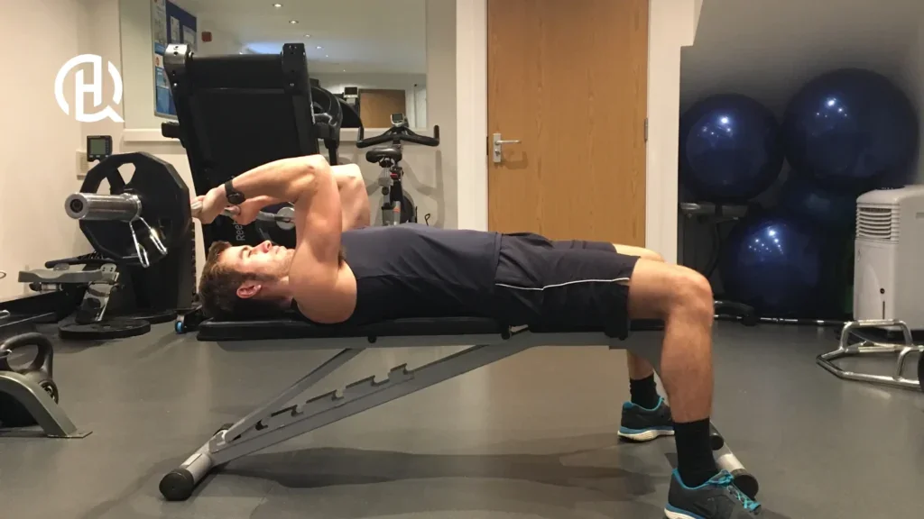 Lying Triceps Extension: Short Guide (Tips,Benefits and Video Demo)